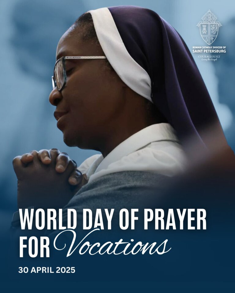 Today we celebrate World Day of Prayer for Vocations. Let us remember ...