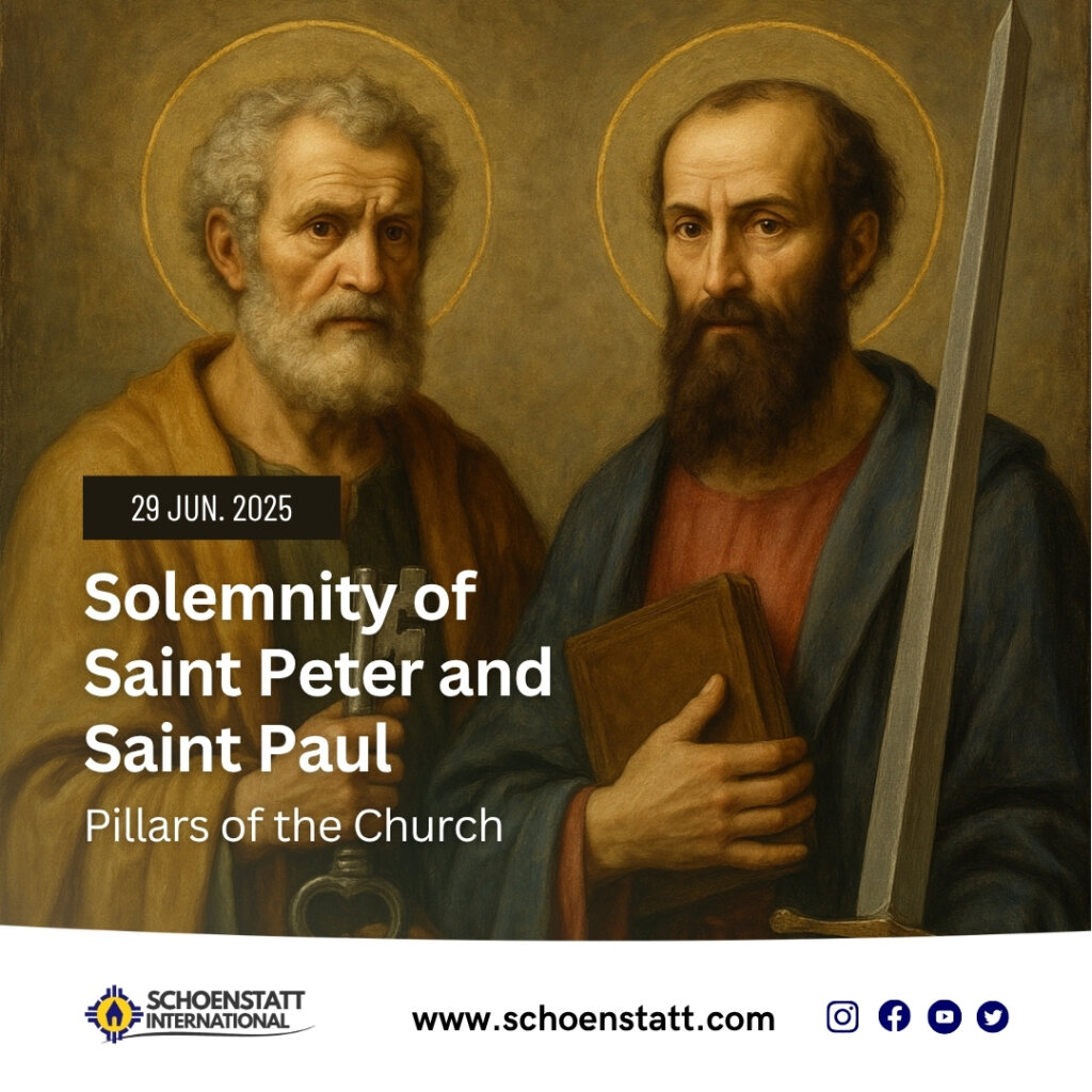 EN: Today we celebrate the Solemnity of Saint Peter and Saint Paul ...